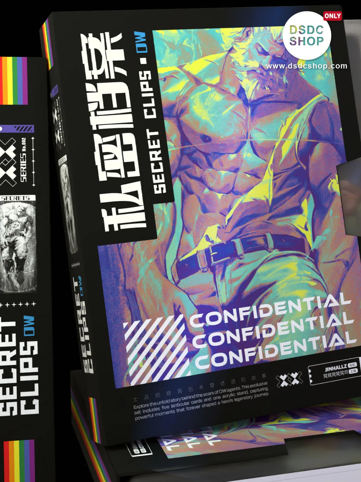 [Exclusive pre-sale for peripherals] Secret Clips 2 Lenticular Set-KOKOSHI Studio X DSDC SHOP ...