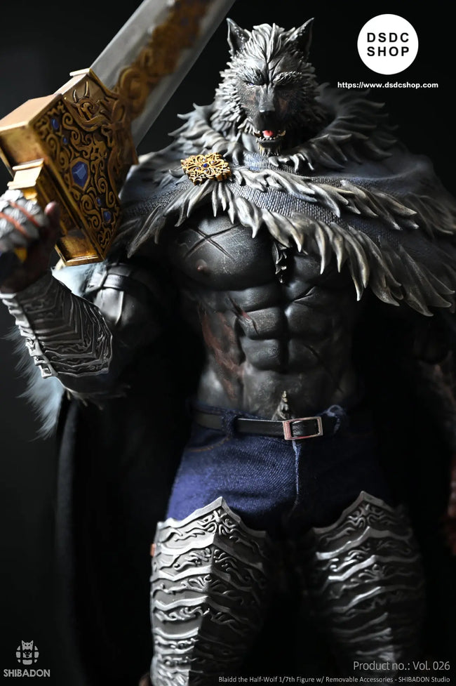 Blaidd the Half-Wolf 1/7th Figure w/ Removable Accessories - SHIBADON ...
