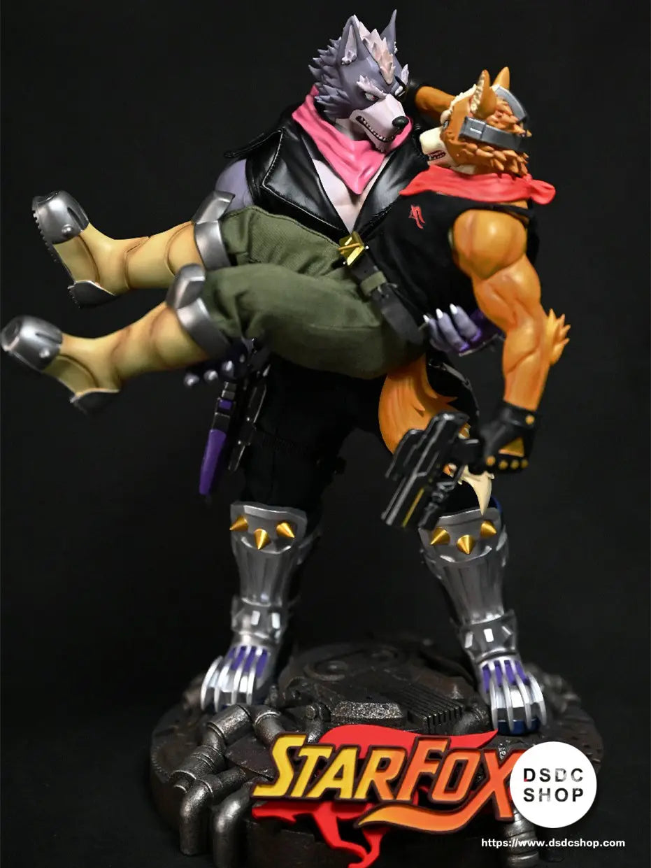 [Furry-GK Pre-sale]Star Fox-Fox McCloud & Wolf O’Donnell Set-SHIBADON ...
