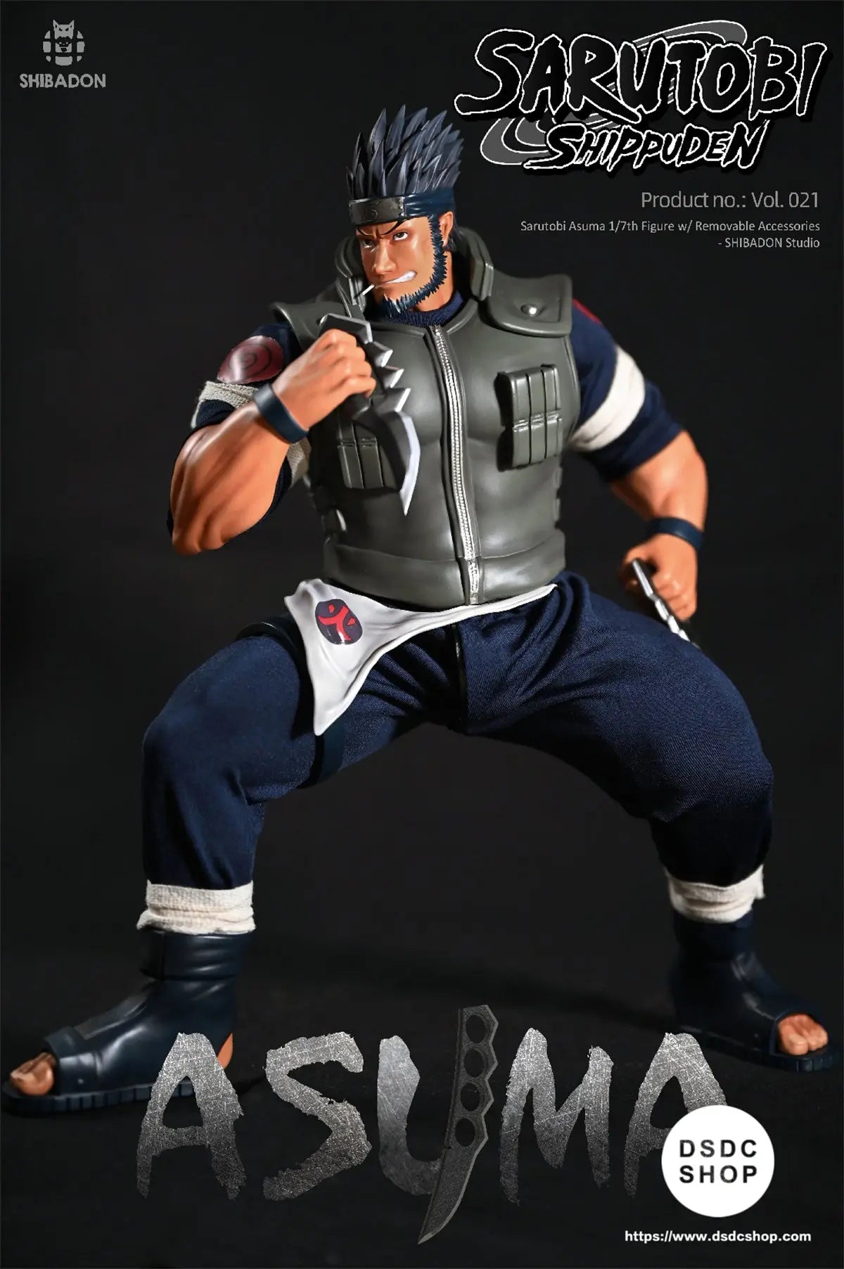 [GK In stock] Sarutobi Asuma-SHIBADON Studio-DSDC SHOP