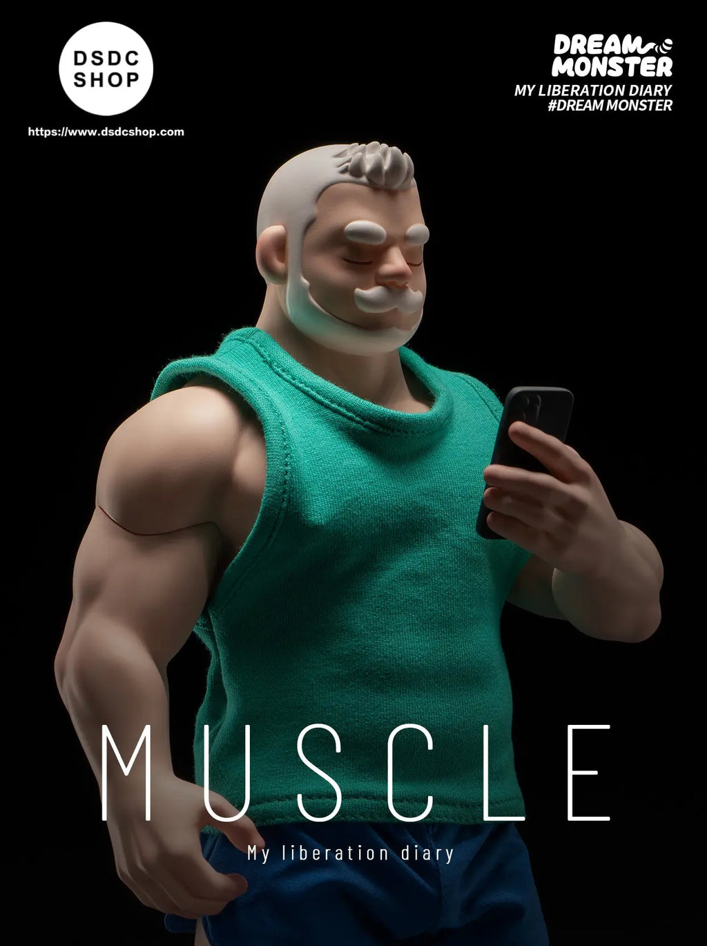 [GK Exclusive Pre-sale] UNCLE MUSCLE-DREAM MONSTER-DSDC SHOP