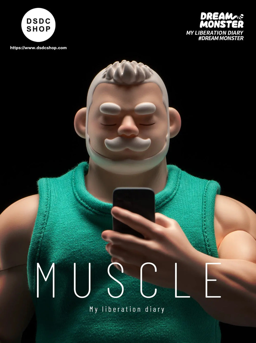 [GK Exclusive Pre-sale] UNCLE MUSCLE-DREAM MONSTER-DSDC SHOP