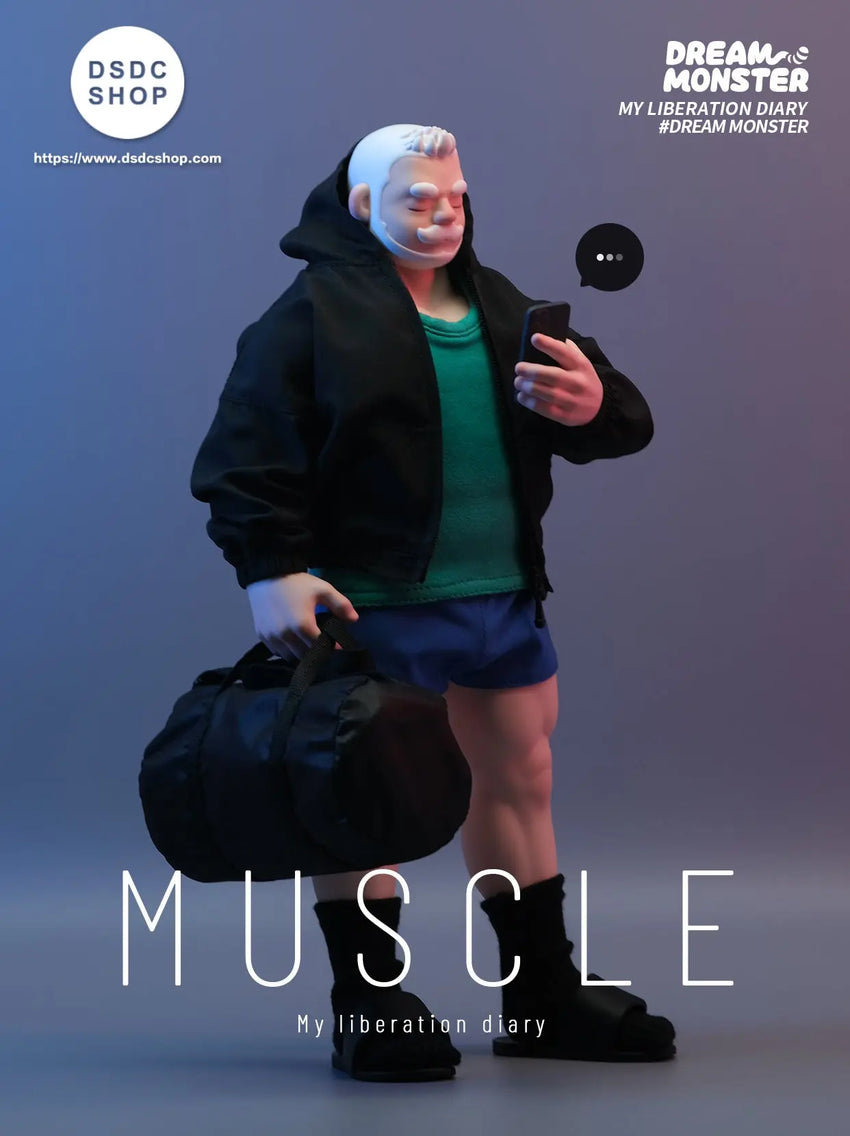 [GK Exclusive Pre-sale] UNCLE MUSCLE-DREAM MONSTER-DSDC SHOP