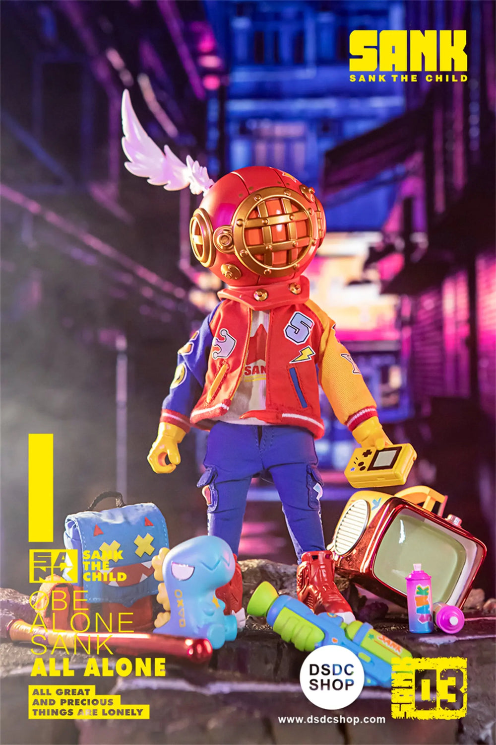 [Art Spot] Sank-Action Figure-Retro Boy-Sank Toys-DSDC SHOP