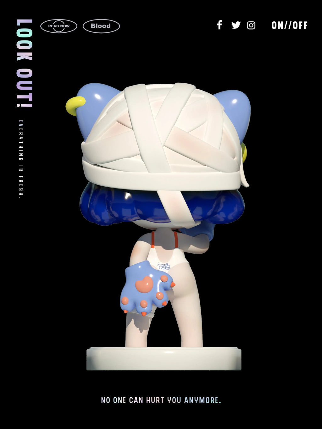 TEKO's first generation lucky cat-DSDC SHOP trendy toys/GK statue ...